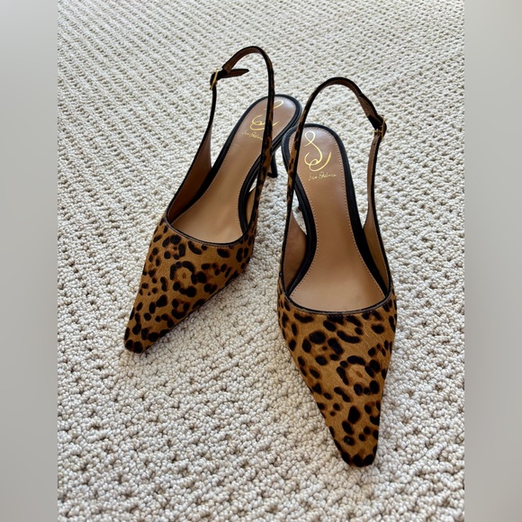 Sam Edelman | Shoes | Sam Edelman Leopard Print Bianka Slingback Pumps ...